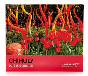 Chihuly Pure Imagiation Cattails and Floats Jigsaw Puzzle