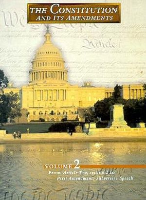 The Constitution and Its Amendments, 2