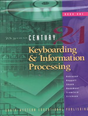 Century 21 Keyboarding and Information Processing, Book 1: Copyright Update