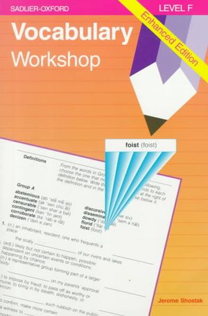 Vocabulary Workshop: Level F, Enhanced Edition | 9780821506110