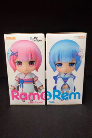 GOOD SMILE COMPANY Nendoroid 942 RE:ZERO Ram & Rem: Childhood Ver.